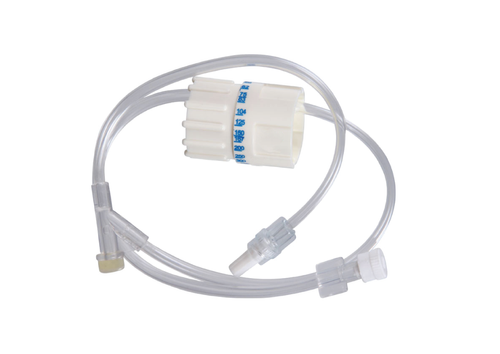 Flow Rate Setting Adjustable Infusion Transfusion Set With Y Injection Port