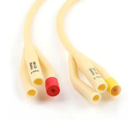 3-Way Latex Foley Catheter | Medical Grade Urethral Catheter with Large ...