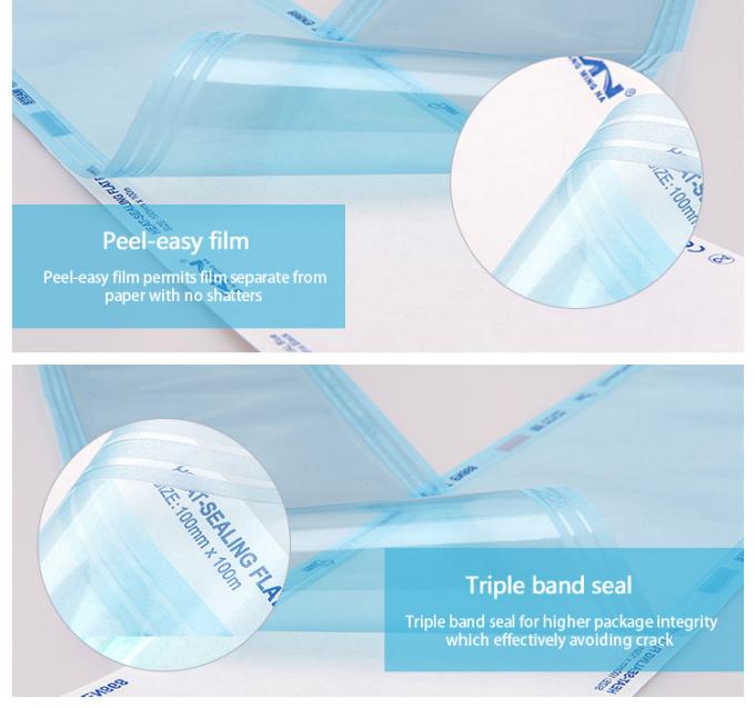 Autoclave And EO Sterilizing Pack Heat Sealing Medical Sterile ...