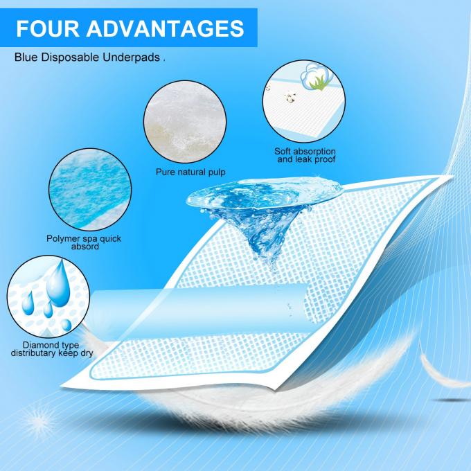 50×50CM Absorbent Chux Disposable Under Pad Linen Savers Medical ...