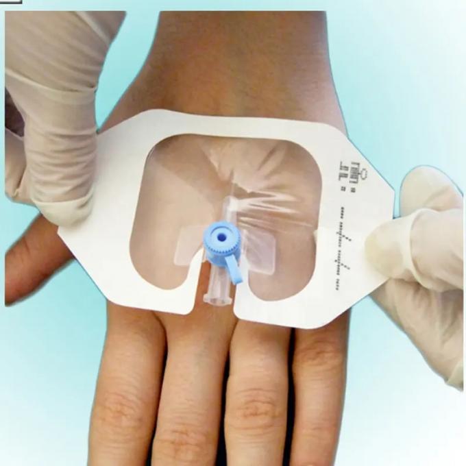 PU Surgical Wound Dressing Transparent Iv Cannulae Dressing U Shaped