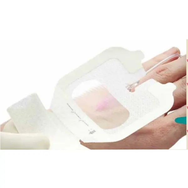 IV Cannula Wound Dressing For PICC Or Peripheral Venous Catheter Fixing ...