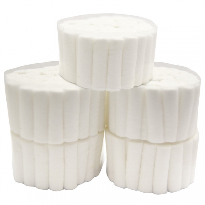 Dental Disposable Absorbent Medical Cotton Rolls 12mm With CE/ISO ...