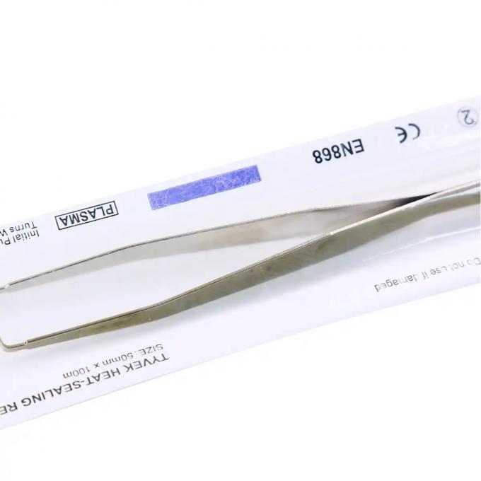 200mm*100mm Tyvek 2FS/1059B/1073B Medical Sterile Tyvek Pouches Reels Roll For Plasma Sterilization