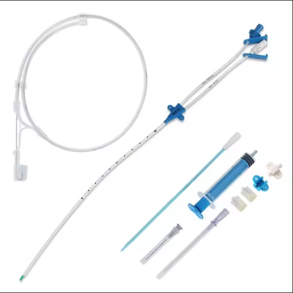 Central Venous Catheter Double Lumen Medical CVC Kit Central Venous ...
