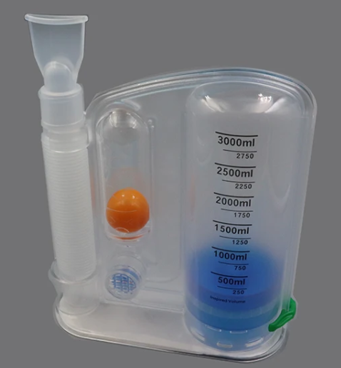 Spirometer One Ball Lung Exercise Device for Breathing Exerciser Training