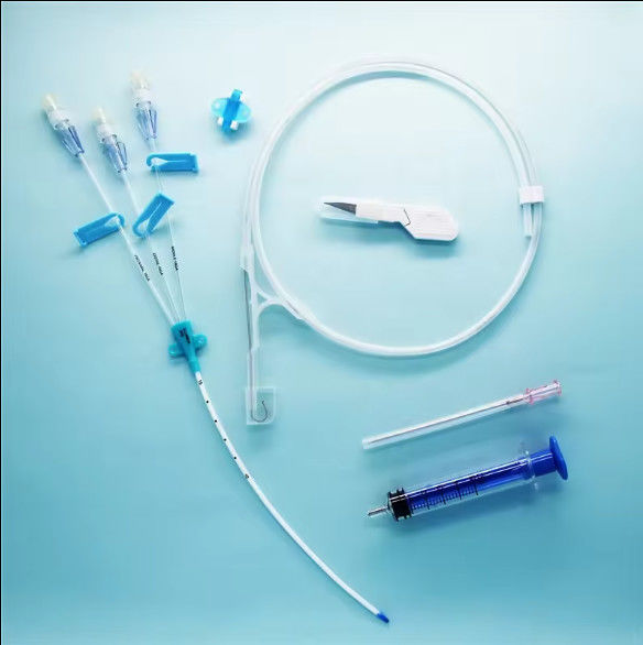 Central Venous Catheter Triple Lumen Medical CVC Kit For Medication ...