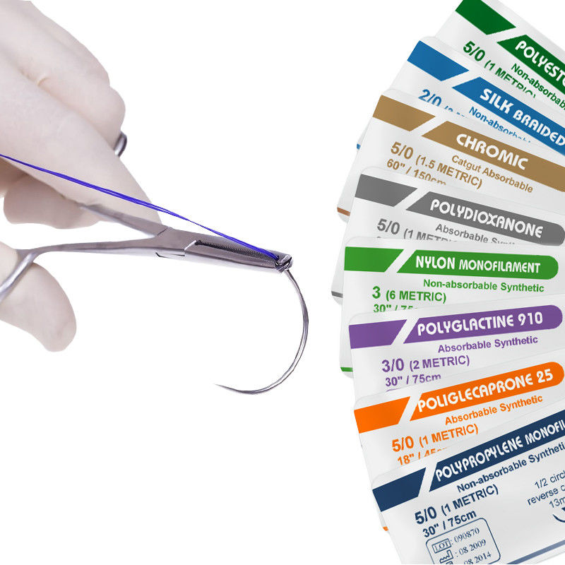 Uni-directional absorbable knotless barbed PDO suture RTMED PDO BARBED KNOTLESS SURGICAL SUTURE