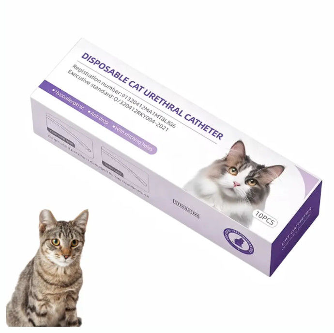 Cat Urinary Catheter With Stylet Professional Veterinary Flushing ...