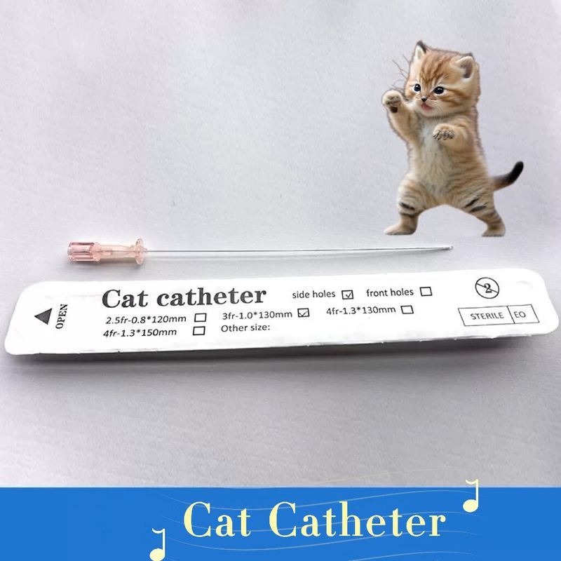 Cat catheters with Stylet and without stylet Disposables Cat Urine ...