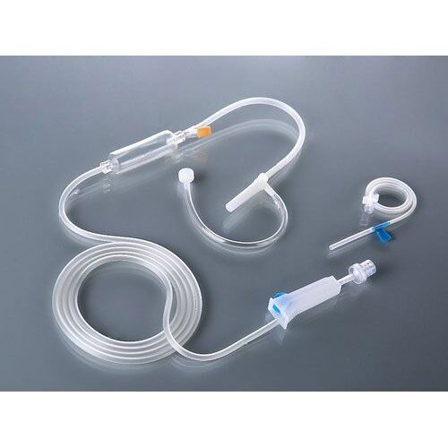 Disposable IV Infusion Set with 60 Drops/ml Adjustable Flow Regulator ...