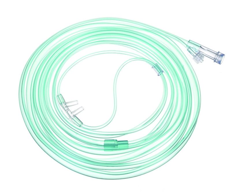 2.1m O2 Co2 Nasal Cannula Star Lumen Oxygen Cannula Types