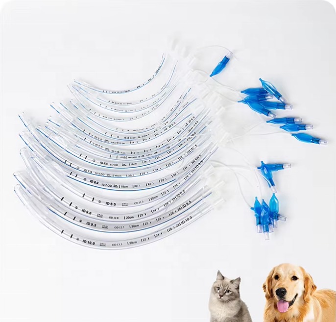 Dog Endotracheal Tube Reinforced Medical-Grade PVC Intubation Tubes for ...