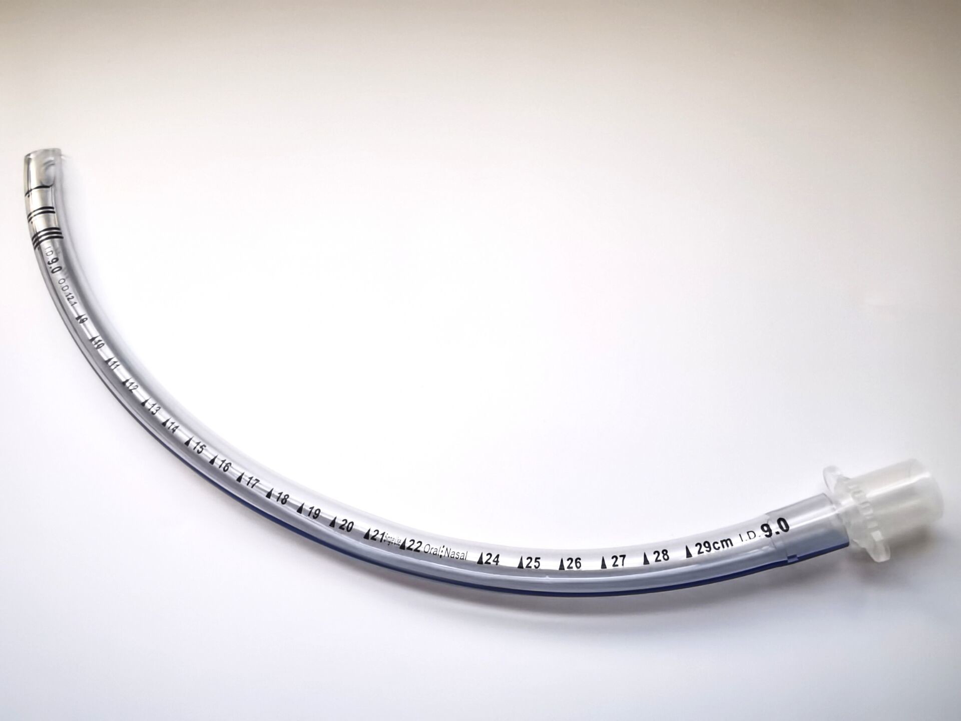 Medical 9.0mm Nasal Endotracheal Tube ISO13485 Nasal Rae Endotracheal Tube