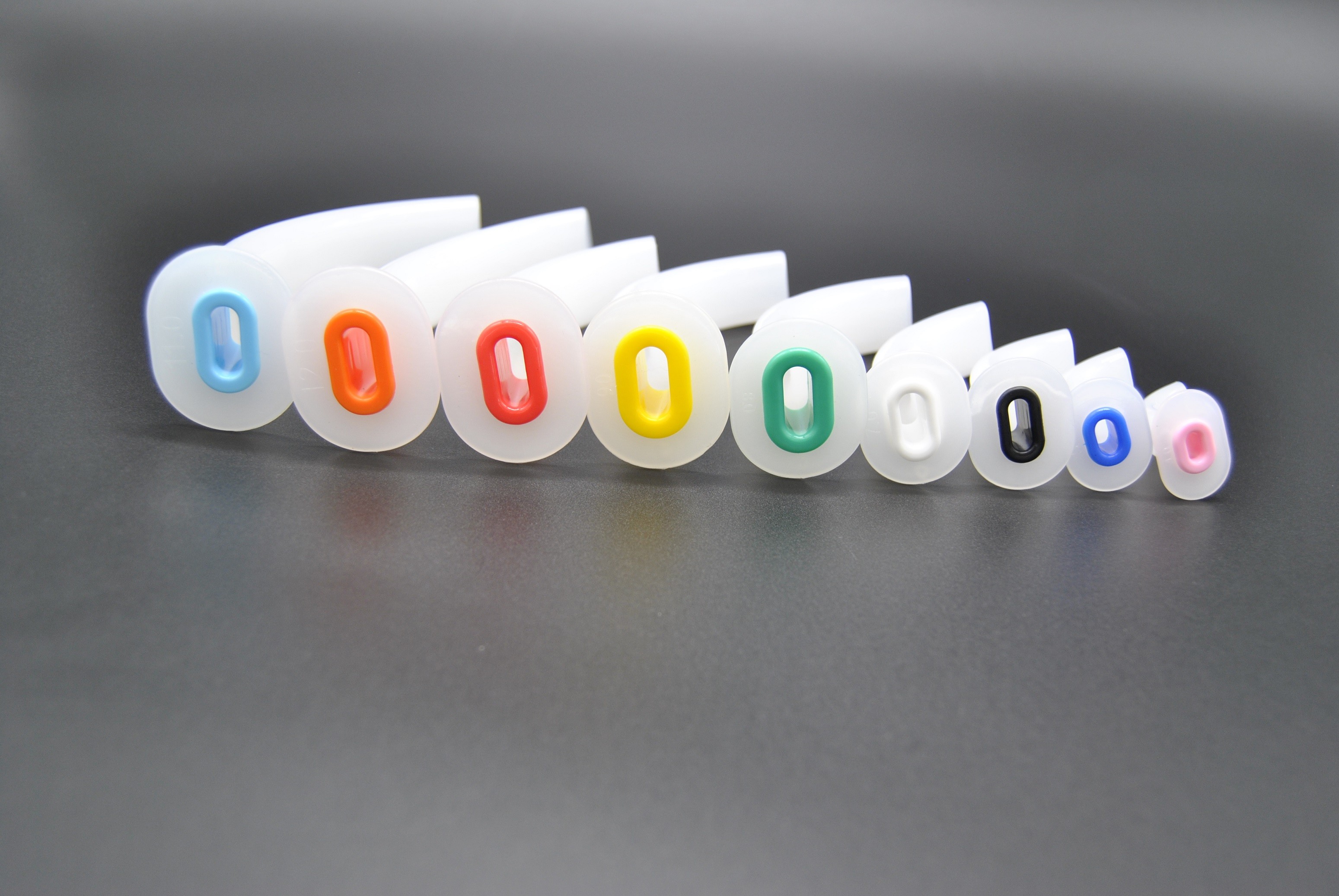 80mm Guedel Airway Sizes ISO13485 Appropriately Sized Oropharyngeal Airway,