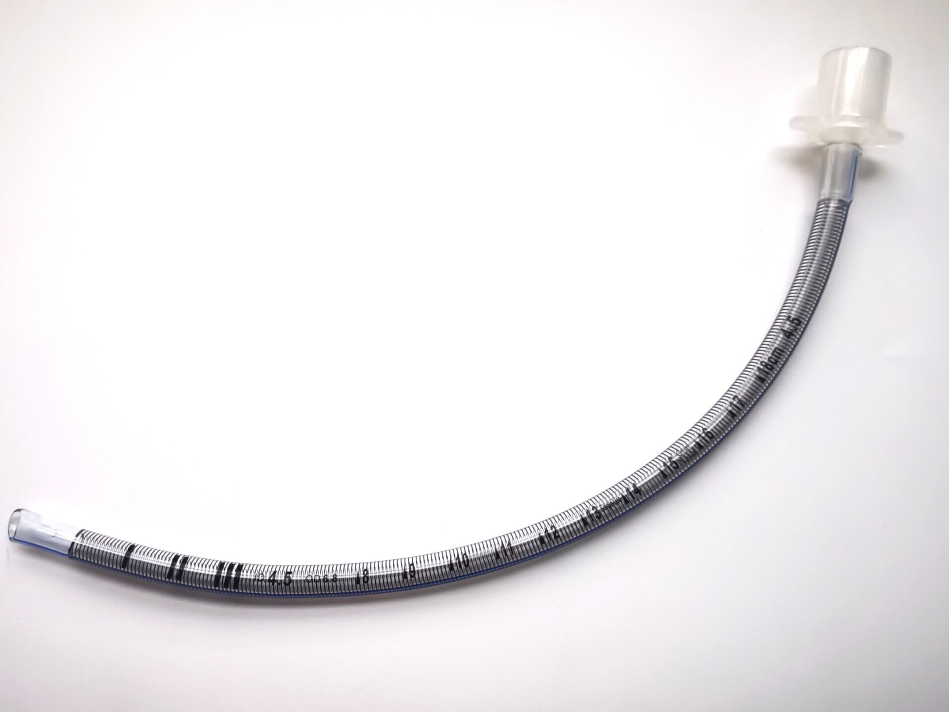 4.5mm Reinforced Endotracheal Tube PVC Wire Reinforced Tracheal Tube