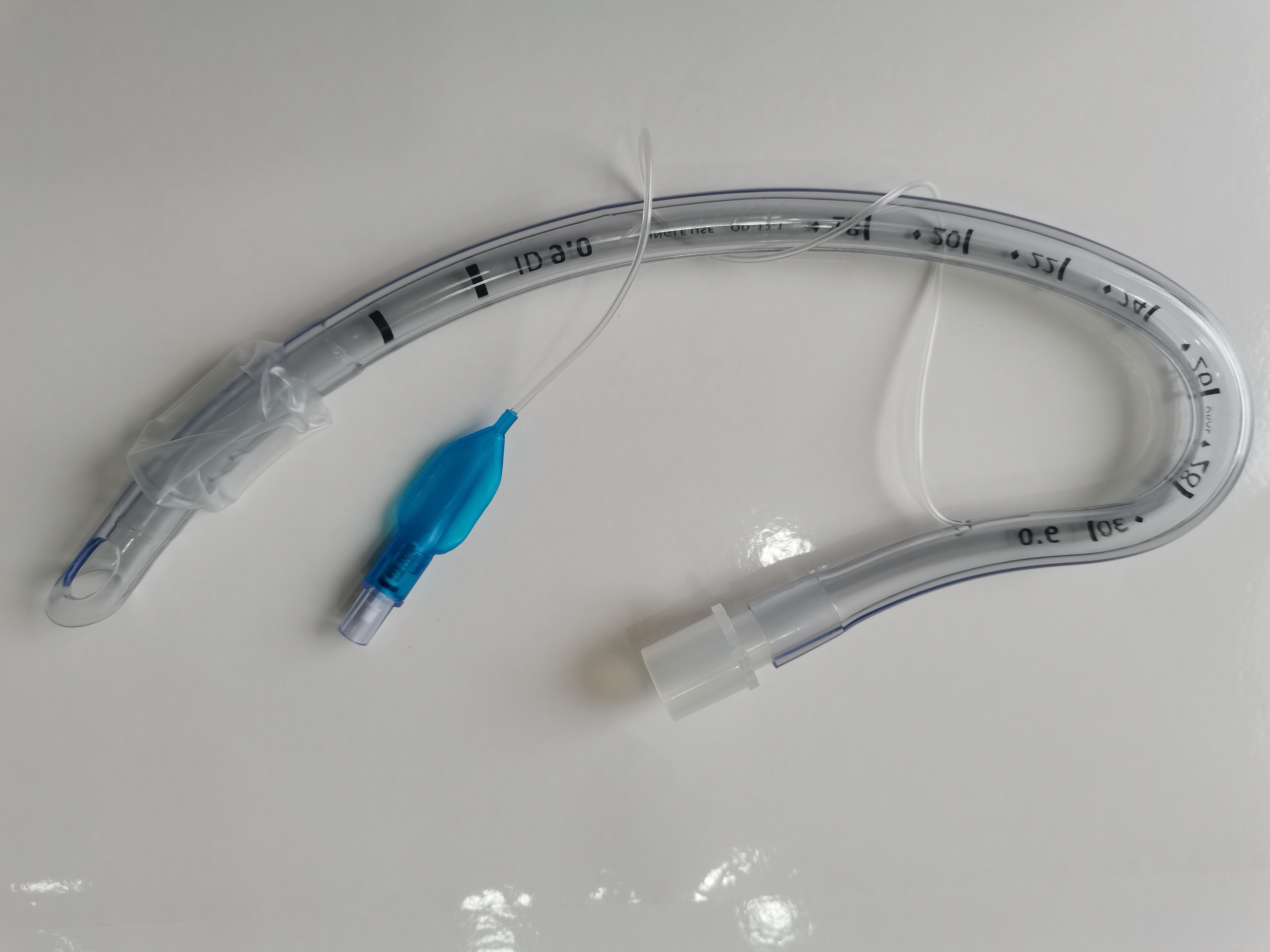 Oral Nasal Ett Tube PVC Uncuffed Endotracheal Tube 9.5mm Intubation