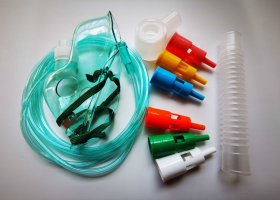 White Venturi Device Oxygen Pediatric Oxygen Venturi Valve